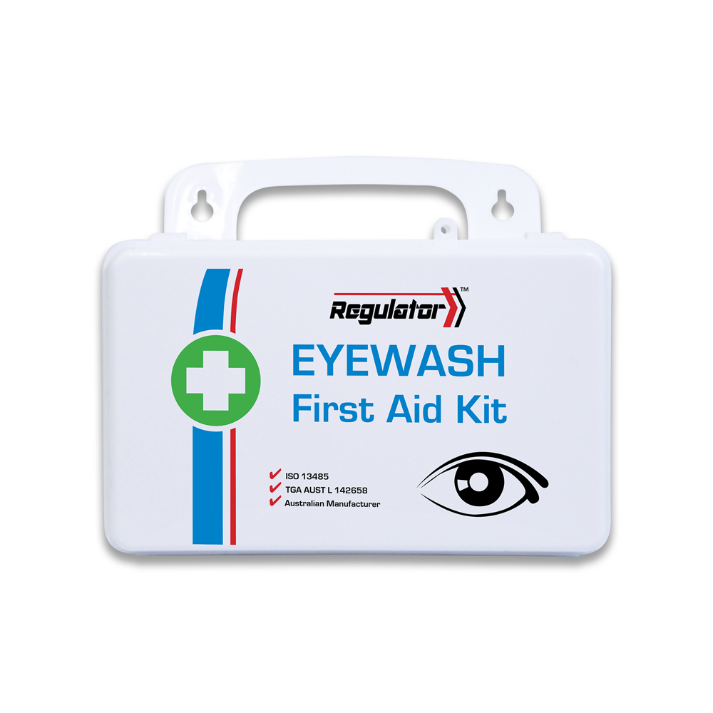 REGULATOR Eyewash First Aid Kit 13 x 21 x 7.5cm