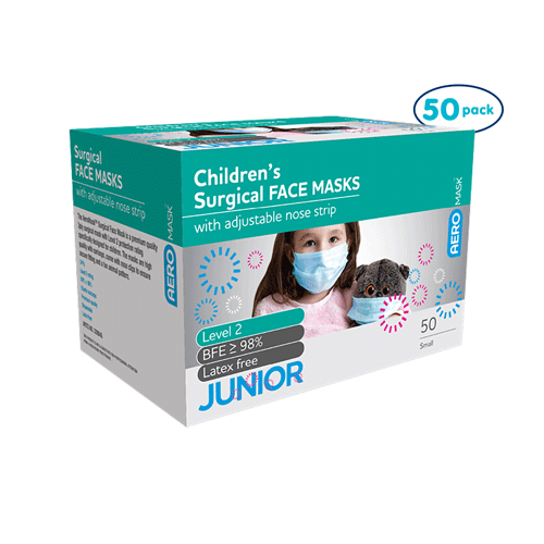 Children's Surgical Face Mask (Box/50) | Aero Healthcare
